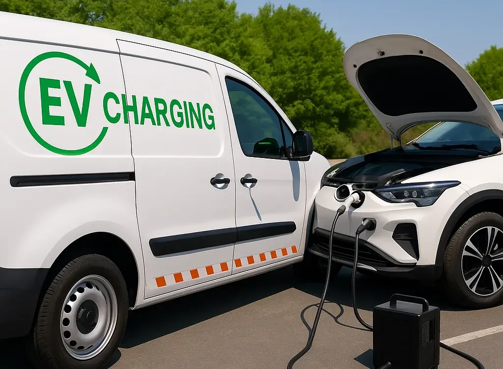 Mobile Level 2 EV charging in Newport Beach | Fast Mobile EV Charging